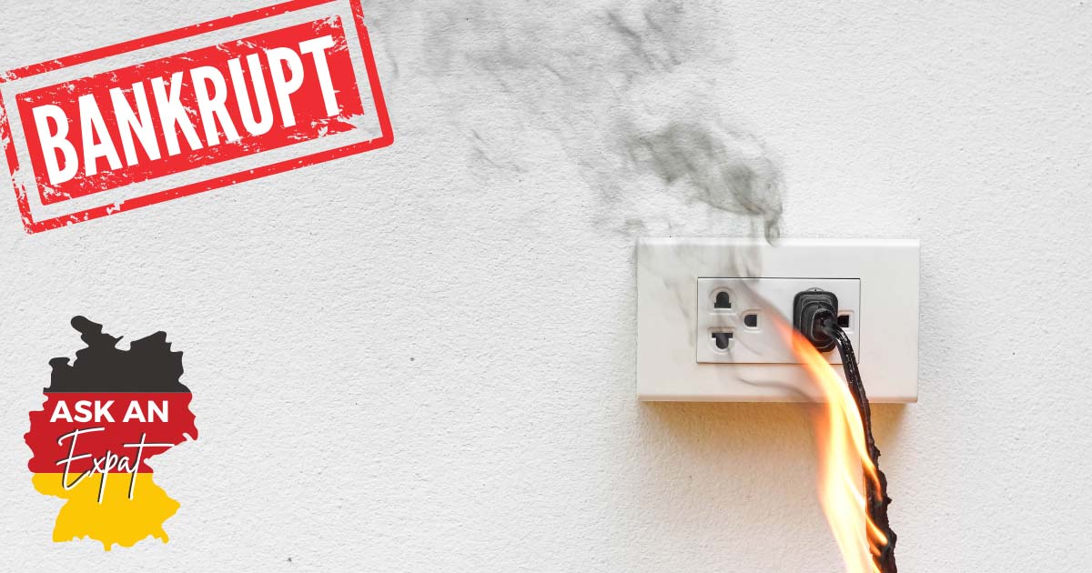 Electricity Provider in Germany Files Bankruptcy: What To Do Next